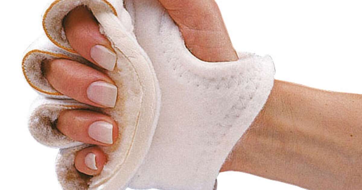 Håndfladebeskytter med fingerdeler | Kontraktur- og hvileortoser ...
